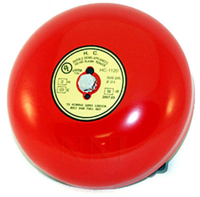 10" FIRE ALARM BELL (GONG) 24 Volt DC, 98dB UL | eBay