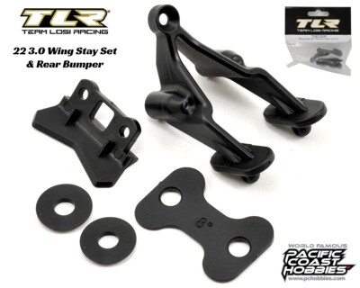 Team Losi Racing 22 3.0 Wing Stay Set & Rear Bumper TLR231035 | eBay