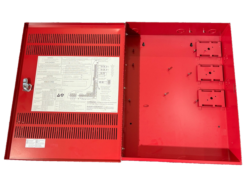 EST Edwards BPS10A BPS6A Fire Alarm Power Supply Cabinet Only | eBay