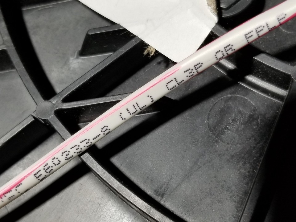 Carol E3042S 16/2C UnShielded Plenum Audio/Security Cable White/Red ...