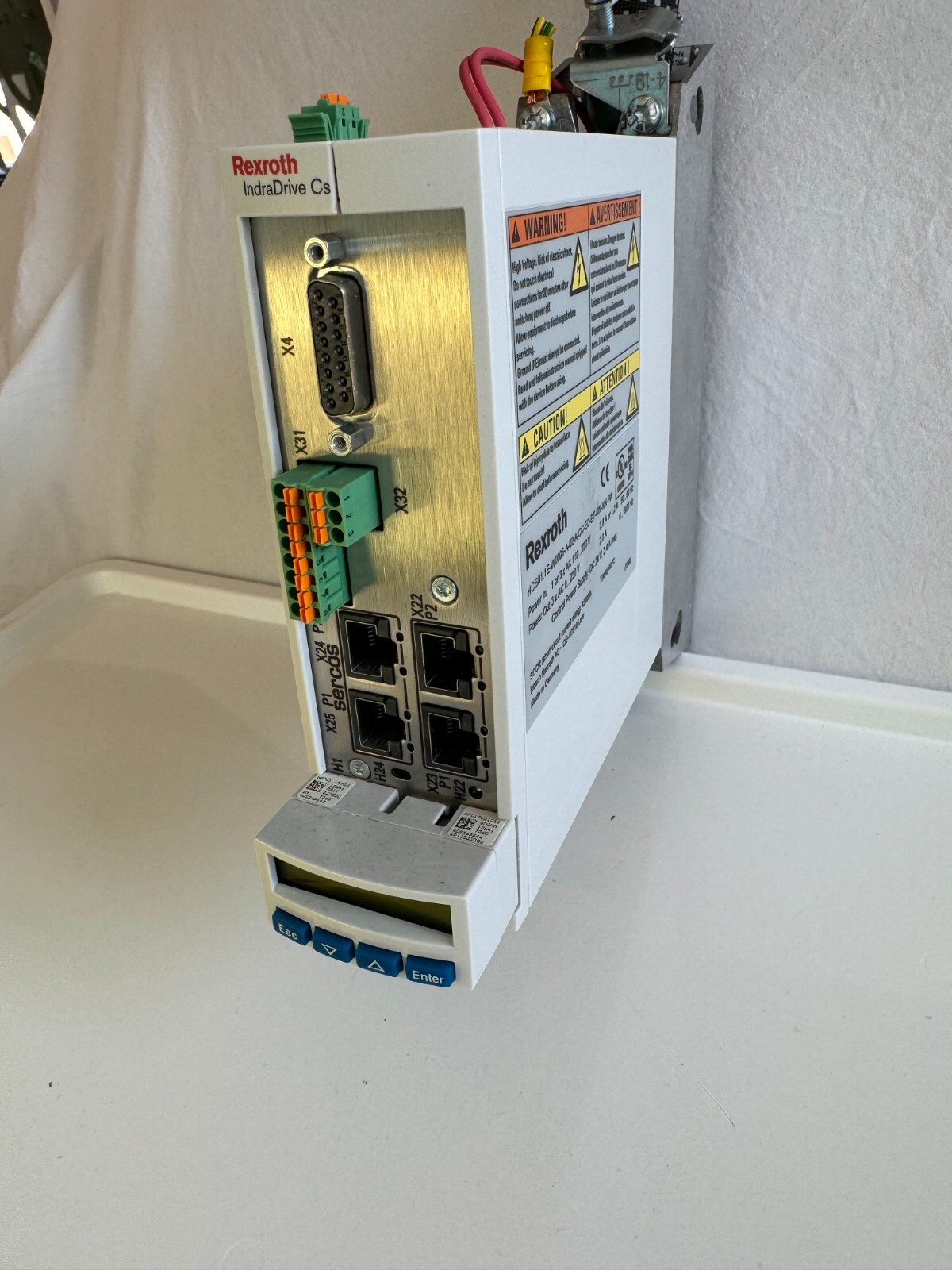 Rexroth IndraDrive Cs - R911338047 - HCS01.1E-W0006-A-02-A-CC-EC-ET-NN-NN-FW | eBay