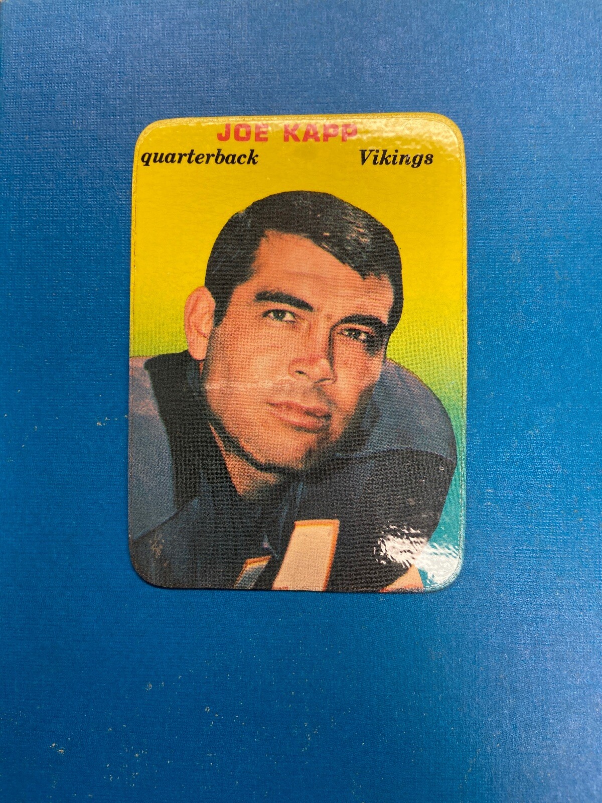 1970 TOPPS #12 JOE KAPP SUPER GLOSSY Football Card Ungraded EX FREE ...
