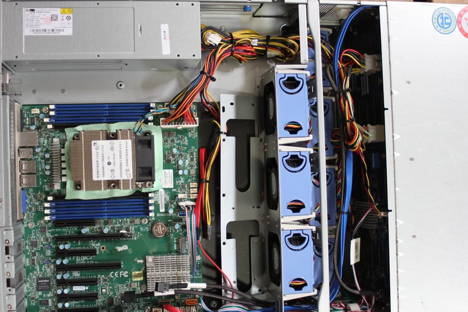 Supermicro Super Chassis X11SPL-F Motherboard 1200W 36 Bay Chassis Case ...