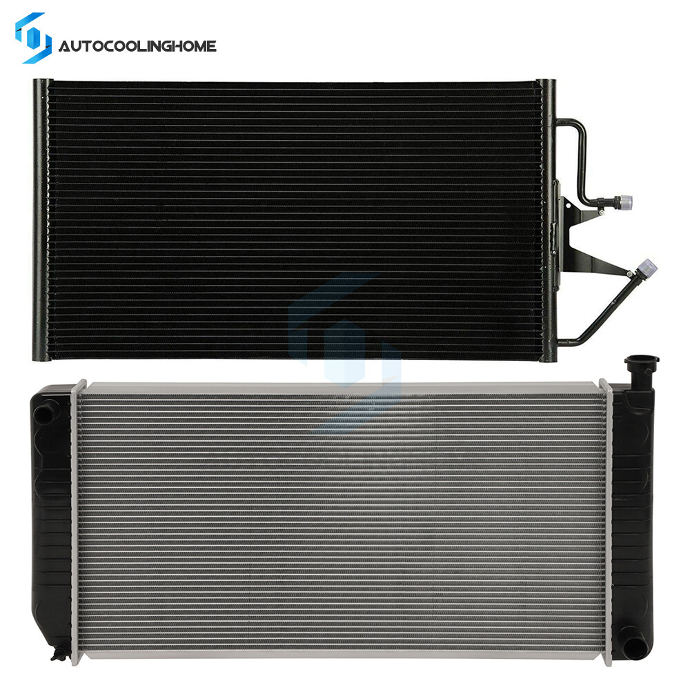 Radiator And AC Condenser For 1999-2000 Cadillac Escalade 96-99 ...