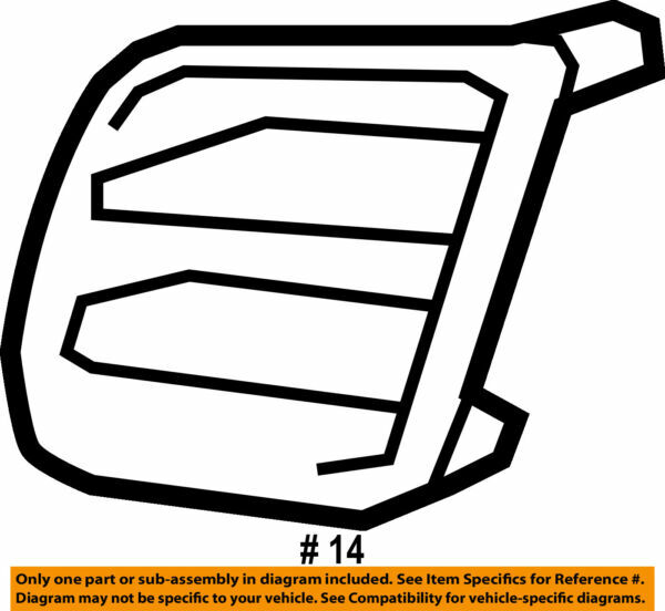 52127-42080 Toyota Cover, front bumper hole, rh 5212742080, New Genuine ...