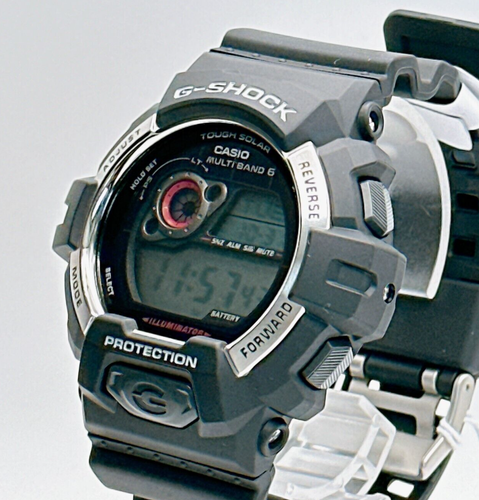 Casio G-shock GW-8900-1JF Tough Solar Atomic Japan Genuine Black ...