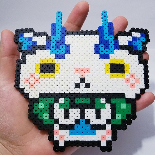 Yo-kai Watch Custom Sprite Pixel Art 8-Bit - KOMASAN 5.5" PixelThat ...