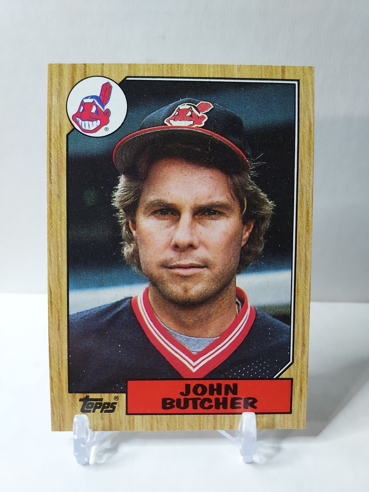 1987 Topps Baseball Card #107 John Butcher Cleveland Indians | eBay