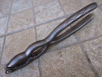 Vintage Nice Nut Cracker in Steel Old Nutcracker Press Two Exchangeable ...