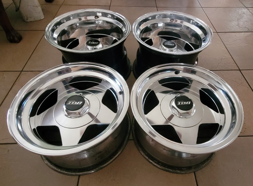 15x8 & 15x10 5 lug Eagle Alloy Star wheels rims Chevy 5x5 billet Boyd ...