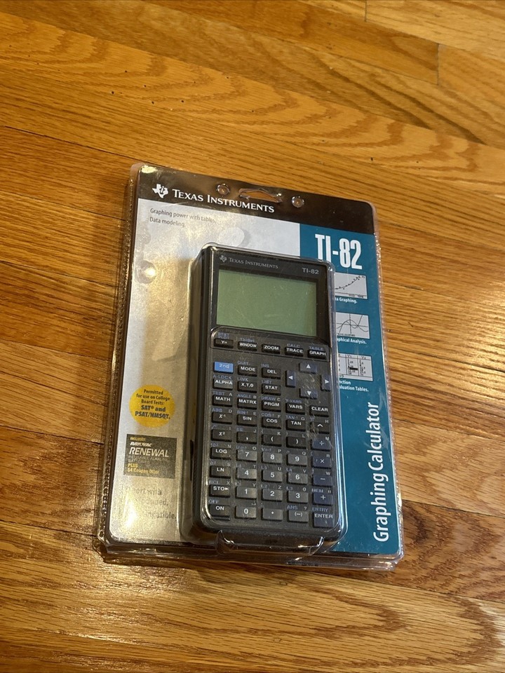 TEXAS INSTRUMENTS TI-82 GRAPHING CALCULATOR NEW SEALED 33317086528| eBay