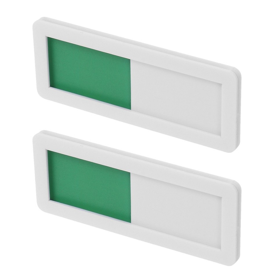 Open and Closed Sign on off Slide Conference Room Use Occupied Office ...