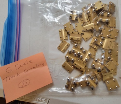 23 Piece Set Assorted G Scale Track And 55 Piece Set Of Brass ...