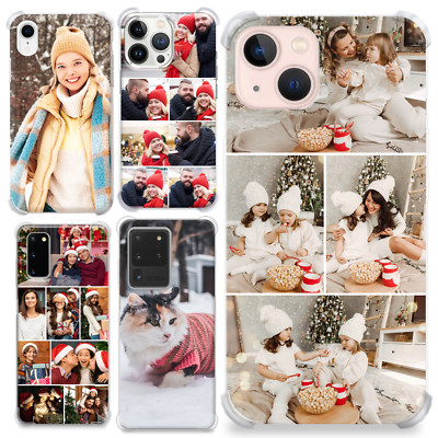 Custom Photo Collage Phone Case Cover Personalised Picture for Samsung ...