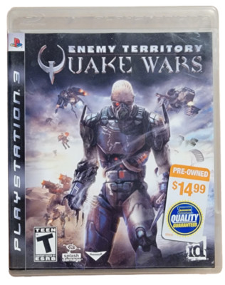 Enemy Territory Quake Wars (PlayStation 3 PS3) Complete CIB! Tested ...