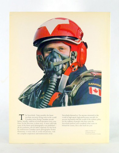 Robert Mummery 1985 Snowbirds Canada's Ambassadors of the Sky | eBay