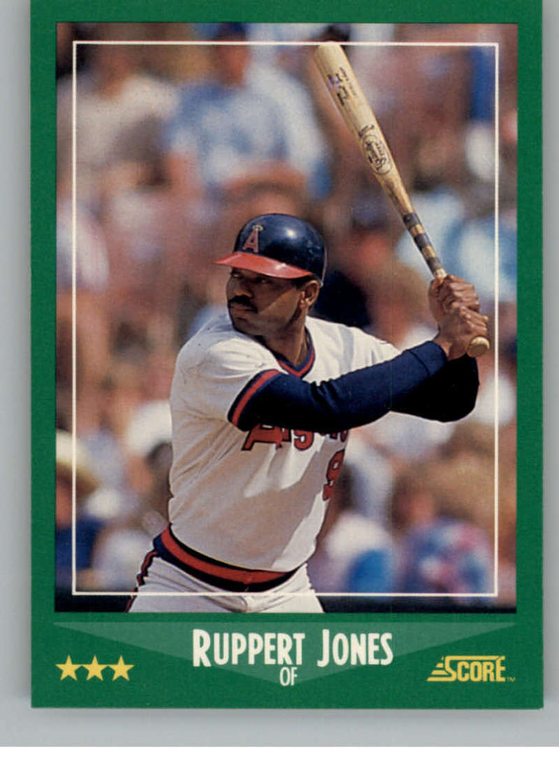 1988 Score #333 Ruppert Jones NM-MT Angels | eBay