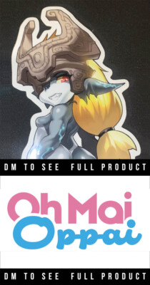 Midna from Legend of Zelda: Twilight Princess 3" x 6.5" Glossy Sticker ...