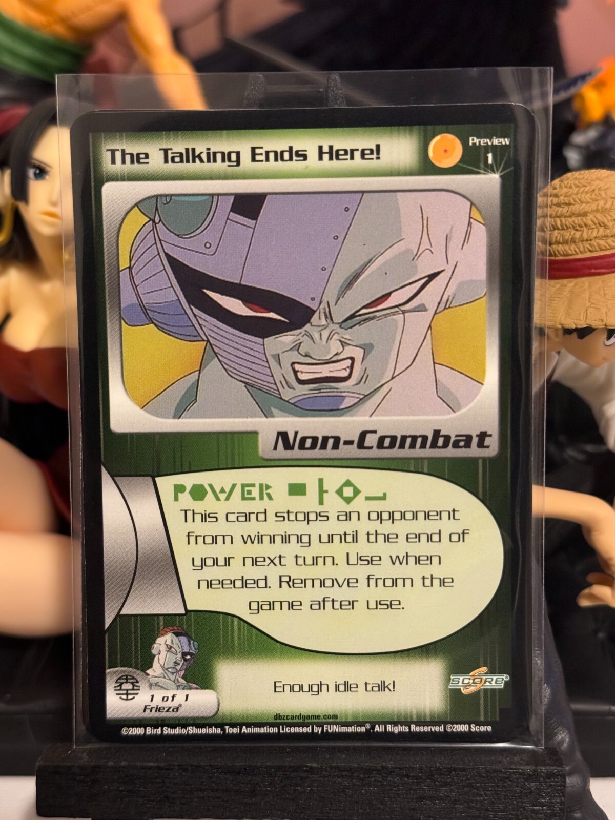 Dragon Ball Z CCG The Talking Ends Here! Preview 1 Frieza Saga ...