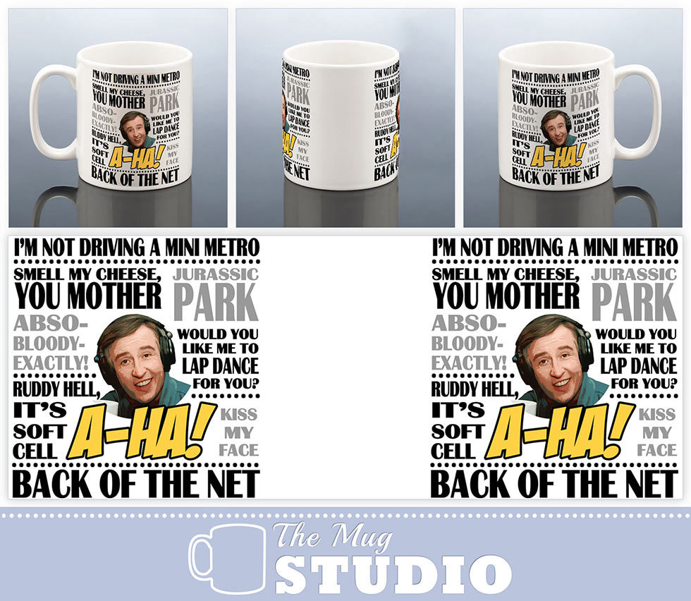 ALAN PARTRIDGE MUG Birthday Gift Him Men Aha Friend Husband Father's ...