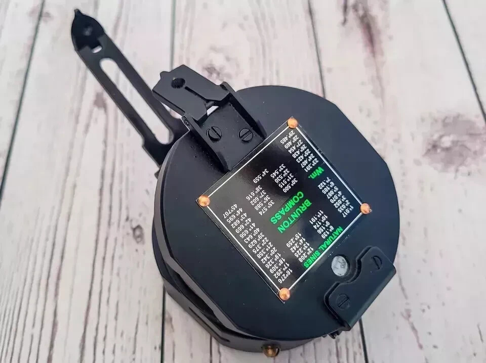 Vintage Bruntons Ainsworth Surveyors Geological Pocket Transit Compass ...