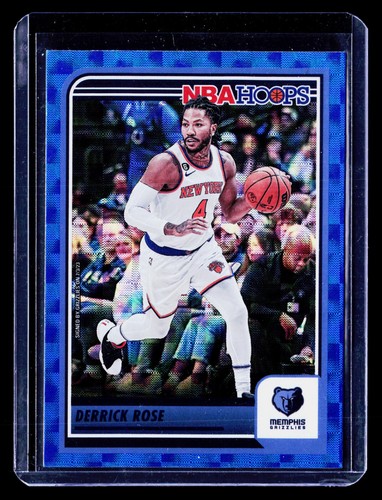2023-24 Hoops Hyper Blue Derrick Rose #120 Memphis Grizzlies | eBay