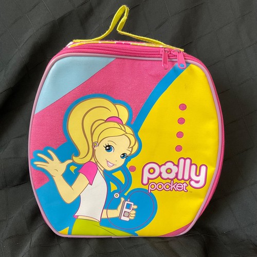 Polly Pocket Bag Zippered Storage Travelling Carrying Case Mattel 2008 ...