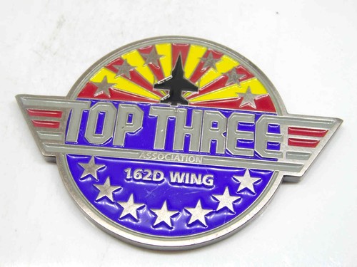 TOP THREE ASSOCIATION 162D WING CHALLENGE COIN | eBay