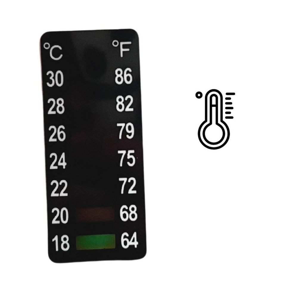 10Pcs Temperature Strips Temperature Indicator Multipurpose Baking ...