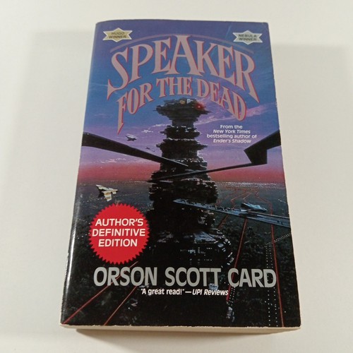 Speaker For The Dead by Orson Scott Card - Vintage Paperback Science ...
