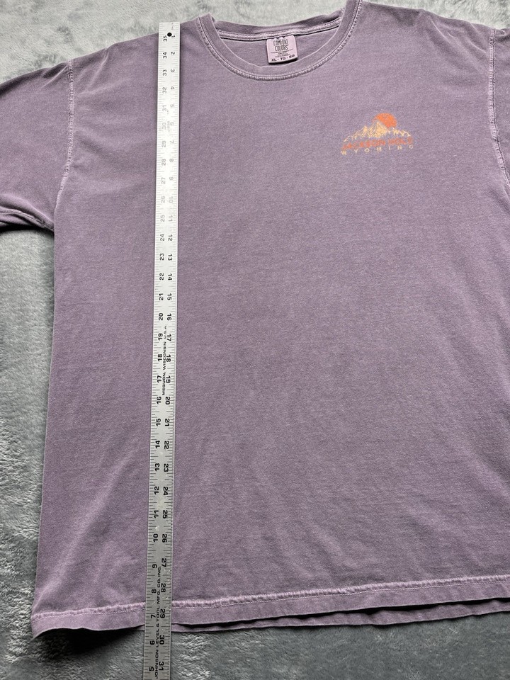 Comfort Colors Jackson Hole, Wyoming Men’s Size XL Color Purple | eBay