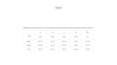 Habitat deep hem print tunic size L | eBay