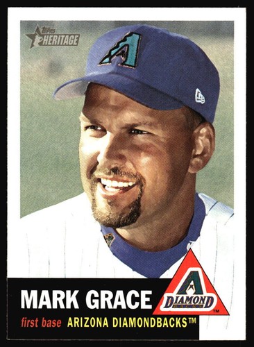 2002 Topps Heritage Mark Grace #136 Arizona Diamondbacks | eBay