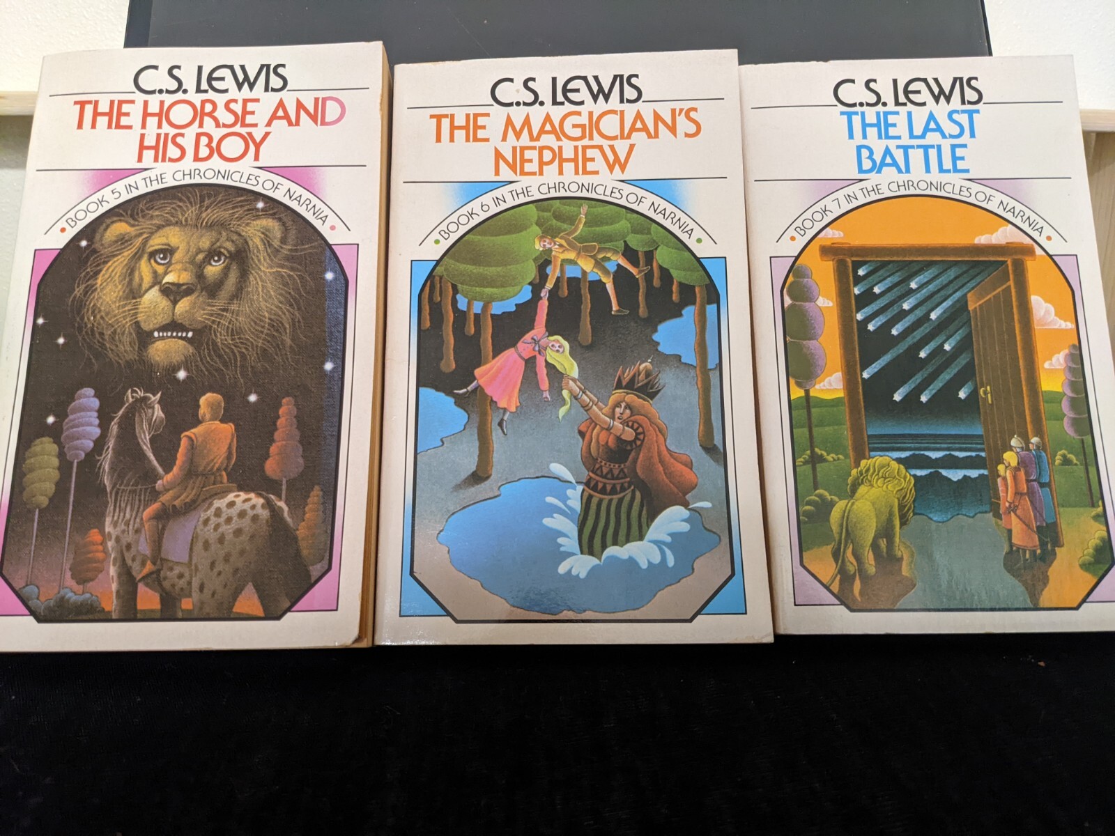 C.S.Lewis classics 1970 Collier Books edition (3) titles / paperbacks ...
