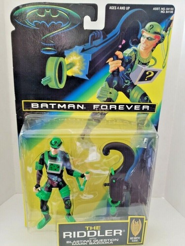 Batman Forever The Riddler w/ Blasting Question Mark Bazooka | eBay
