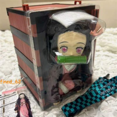 22cm Demon Slayer Kamado Nezuko PVC Figure Popcorn Bucket Decoration ...