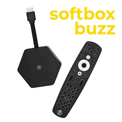 Softbox Buzz TV Box, Monthly App Updates, Built in Support, DVR ...