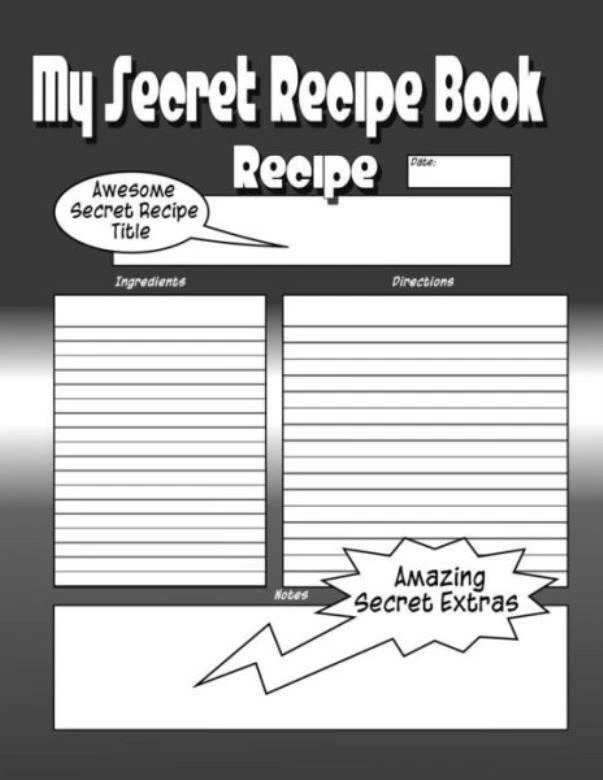 Secret Recipe Book