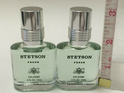 Stetson Fresh By Coty Cologne for Men 0.5 oz /15 ml Cologne Splash Lot ...