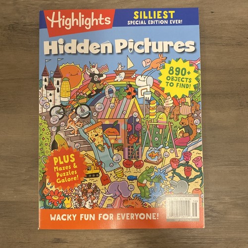 Hidden Pictures: Highlights Magazine 2025 ~ Special Silliest Edition ...