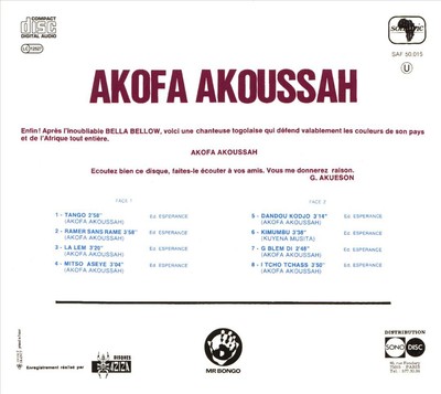 AKOFA AKOUSSAH AKOFA AKOUSSAH NEW CD 7119691244129 | eBay