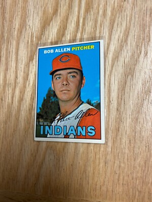 1967 Topps Baseball Bob Allen Cleveland Indians Card #24 | eBay
