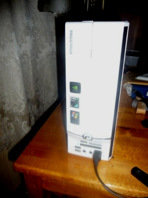 EMACHINES DESKTOP TOWER EL1300G 02W 160GB HDD 1 GB DDR2 MEMORY AMD ...