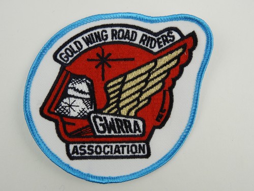 Gold Wing Road Riders Association Patch GWRRA Turquoise Teal 4" Round ...