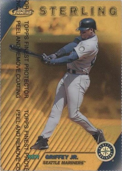 1999 Topps Finest - Gold Refractor #256 Ken Griffey Jr /100 for sale ...