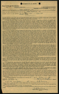 Commander Frank Wead, 1939 signed contract, U.S. Navy aviator, World ...