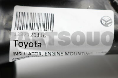 1237121110 Genuine Toyota INSULATOR, ENGINE MOUNTING, REAR 12371-21110 ...