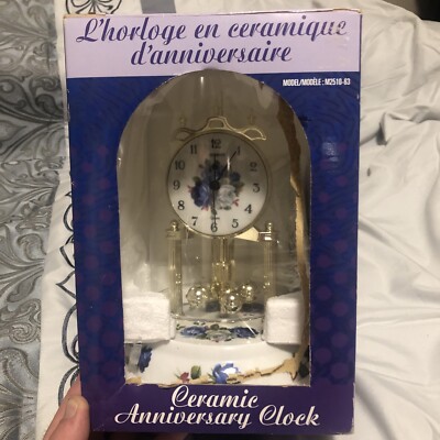 Ceramic Anniversary Clock COSMO | eBay