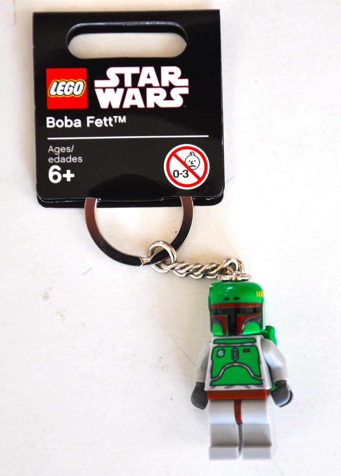 LEGO Stat Wars 851659 - Boba Fett Minifigure Key Chain (4294201) - NWT ...