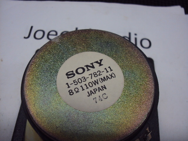 Sony APM 790 Original Midrange 10503-782-11. Tested. Parting Entire ...